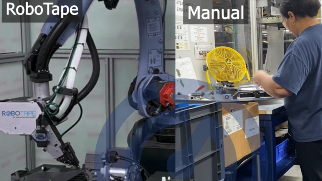 Robotic Tape Application: Reduce Downtime with Continuous Feed